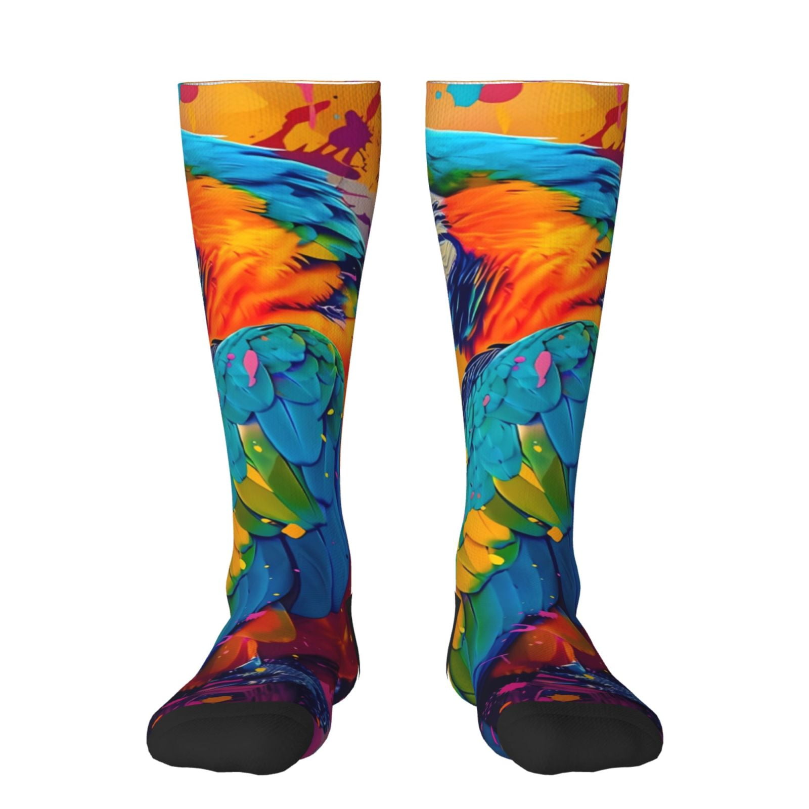 Logiee Vibrant Parrot Splash Art Print Gift Stocking Stuffers,Adult ...