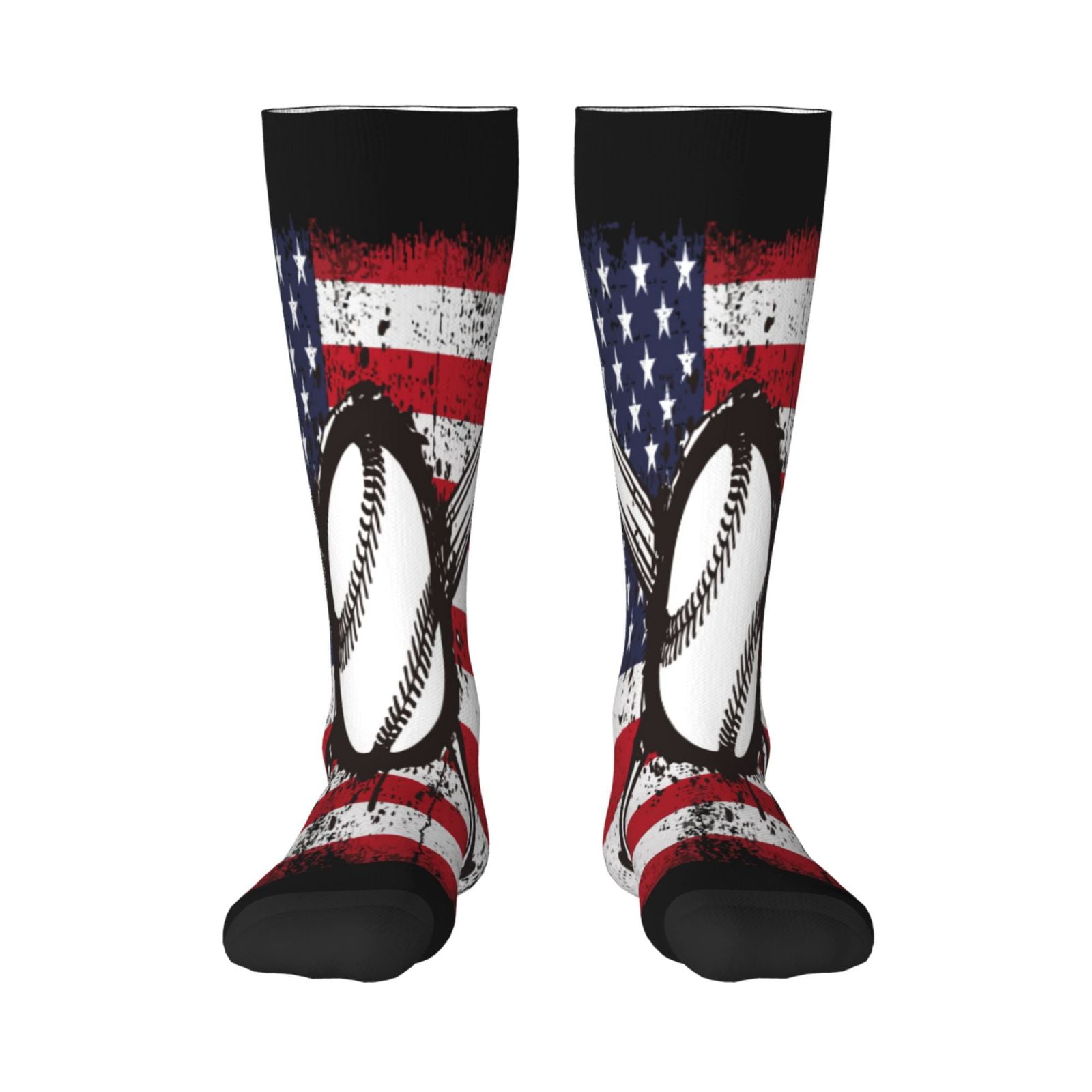 Logiee Vintage Baseball American Flag Print Gift Stocking Stuffers ...