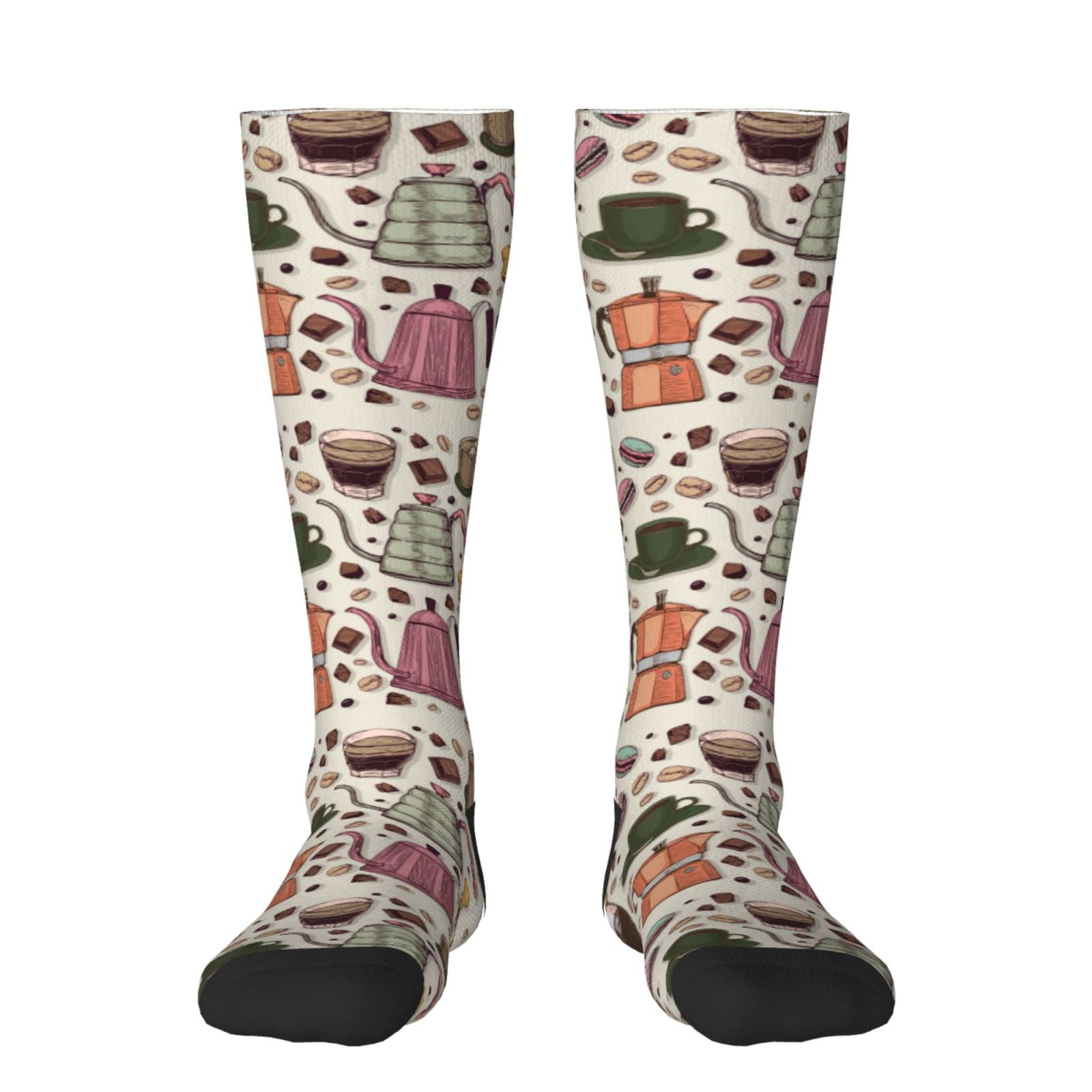 Logiee Vintage Coffee Print Gift Stocking Stuffers,Adult Stockings ...