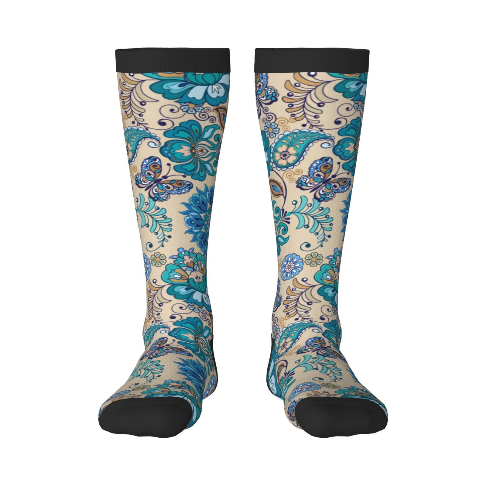 Logiee Vintage Floral Butterflies Print Gift Stocking Stuffers,Adult ...