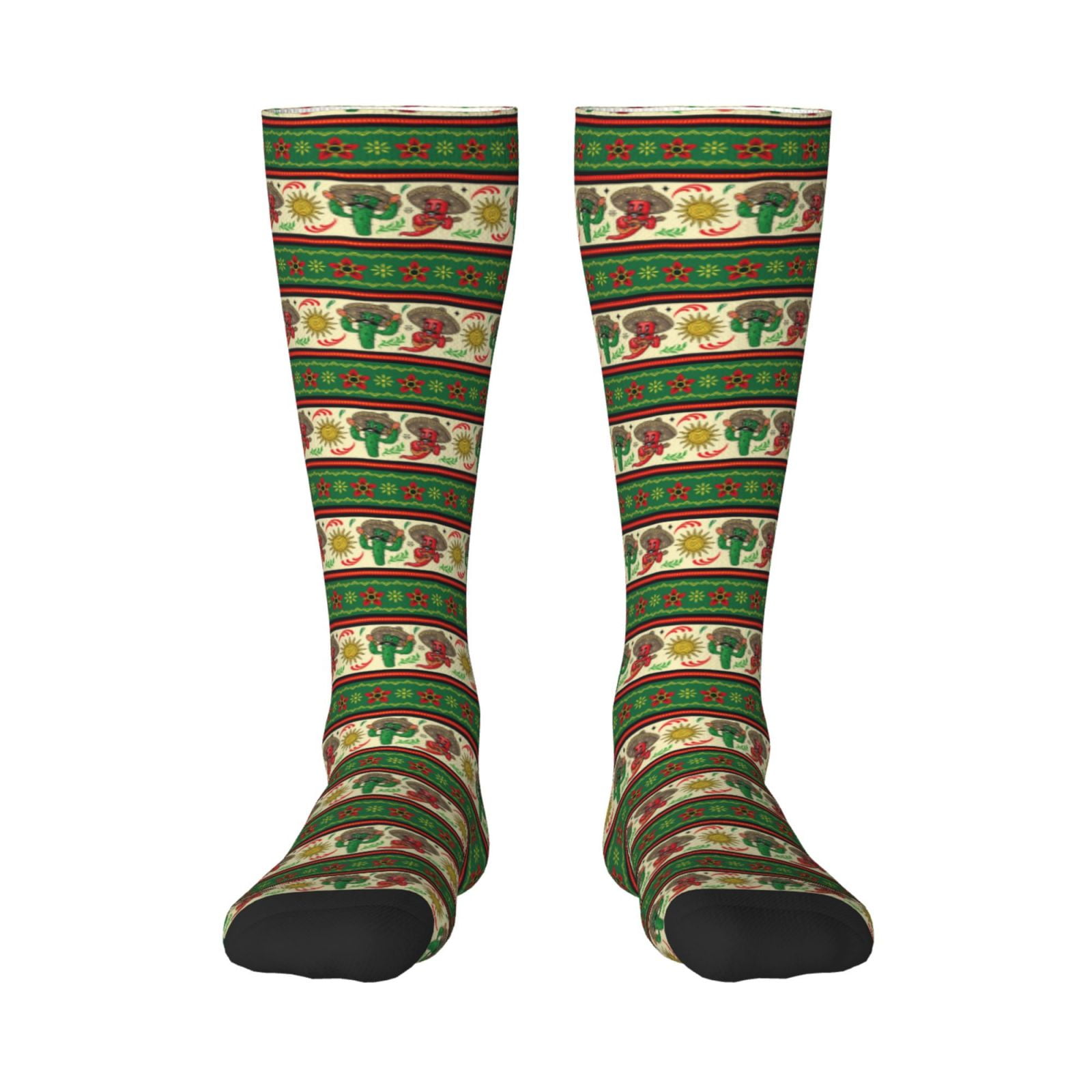 Logiee Vintage Mexican Print Gift Stocking Stuffers,Adult Stockings ...