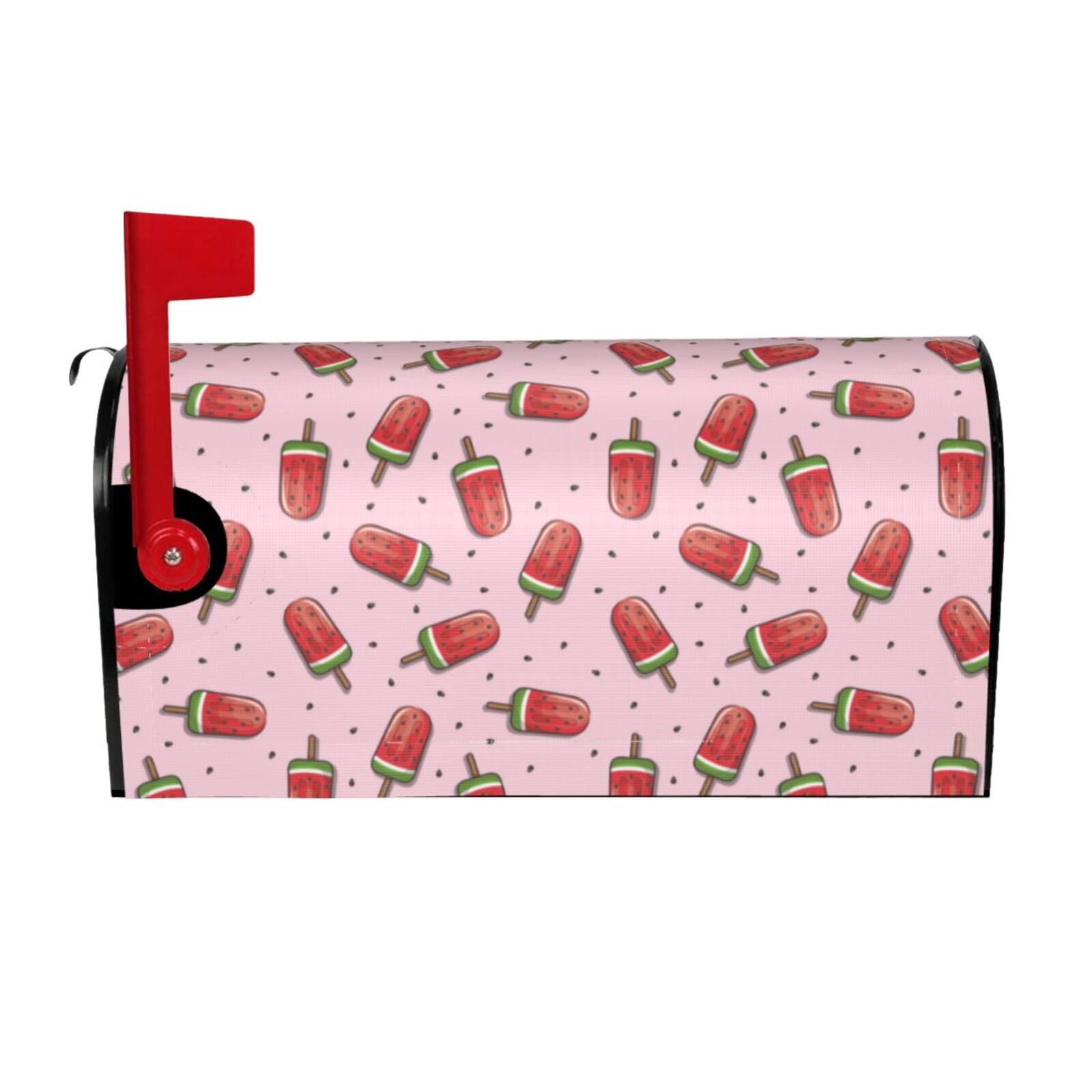 Logiee Watermelon Ice Cream Print Post Letter Box Wrap Decor, Mailbox ...