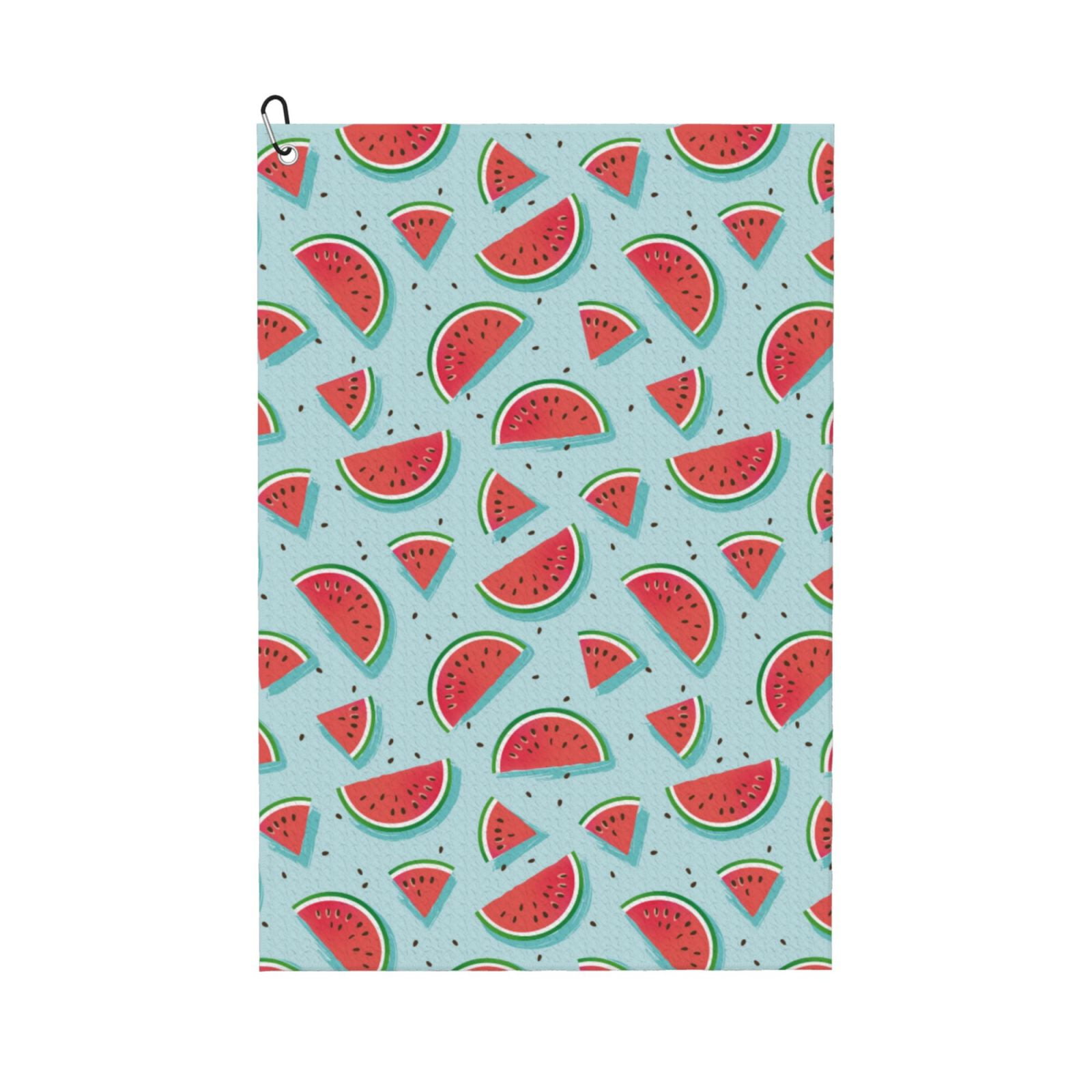 Logiee Watermelon Print Golf Towels,16" x 24" Portable Golf Towel for ...