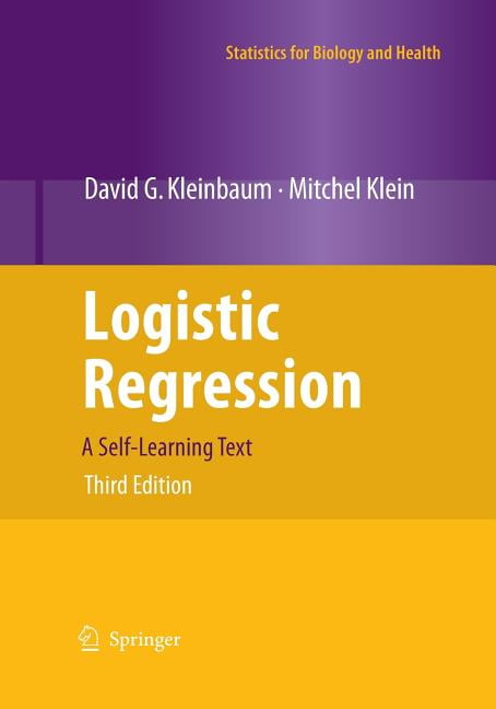 Logistic Regression : A Self-Learning Text - Walmart.com
