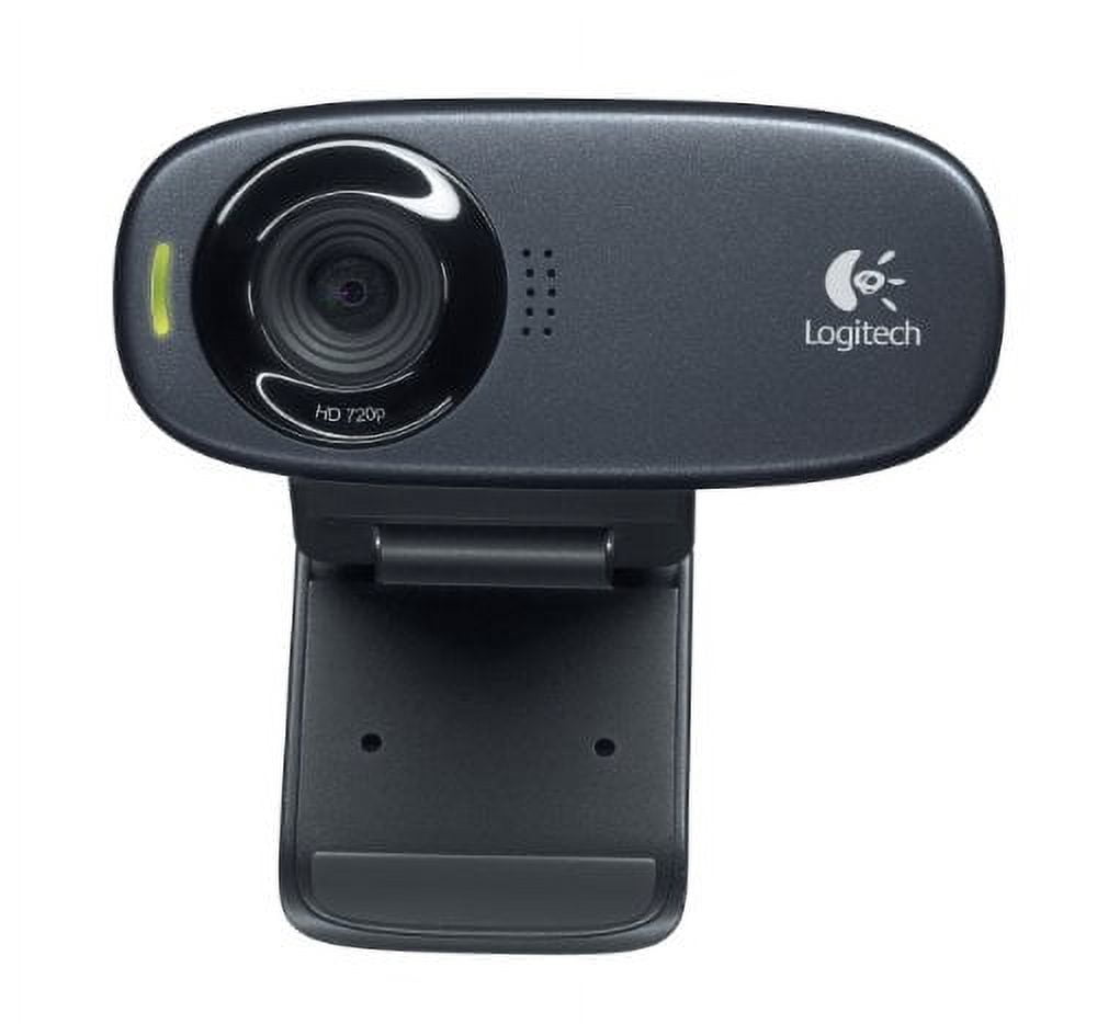Logitech (720p / 30fps) HD Webcam C310 - Black (960-001000 ...