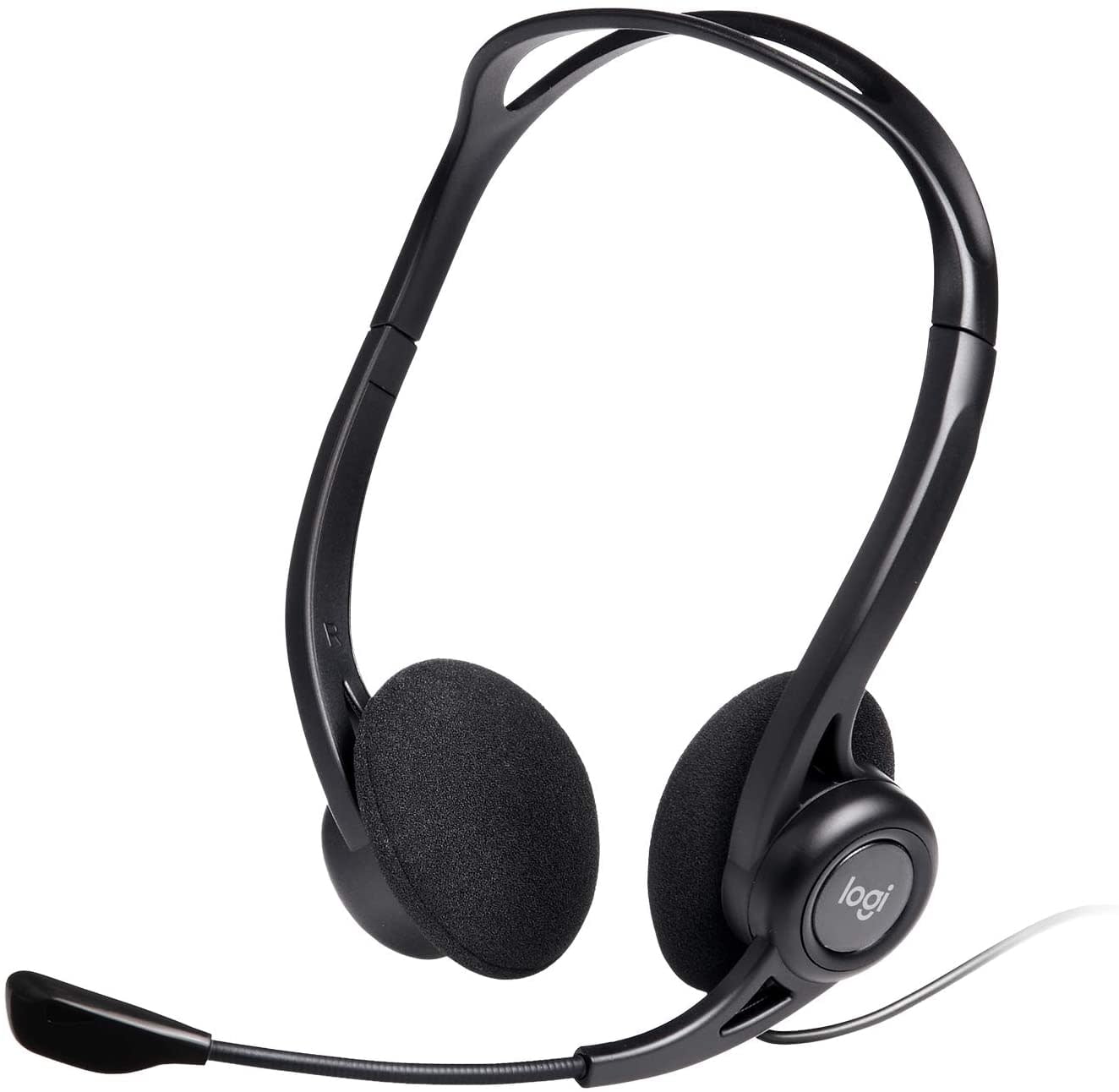 Logitech 960 USB Computer Headset, Black - Walmart.com