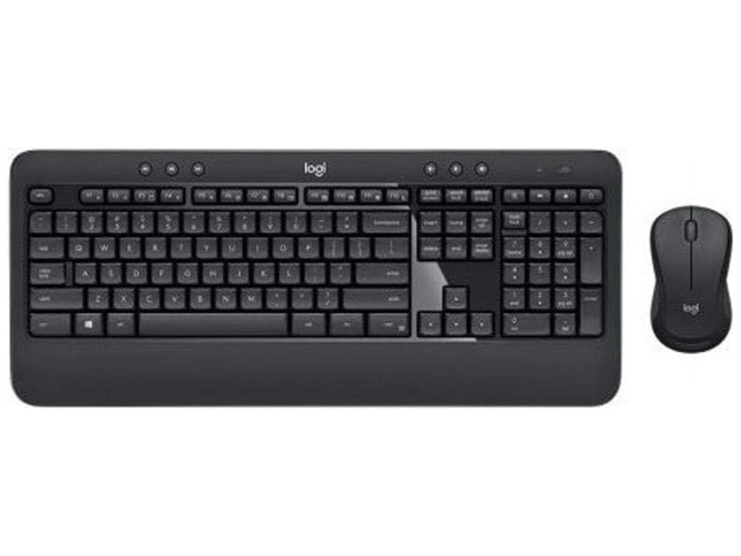 Logitech Advanced MK540 Keyboard & Mouse - USB Wireless Keyboard - USB ...