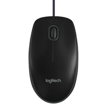 Logitech M90 USB Wired Mouse - Black - Walmart.com