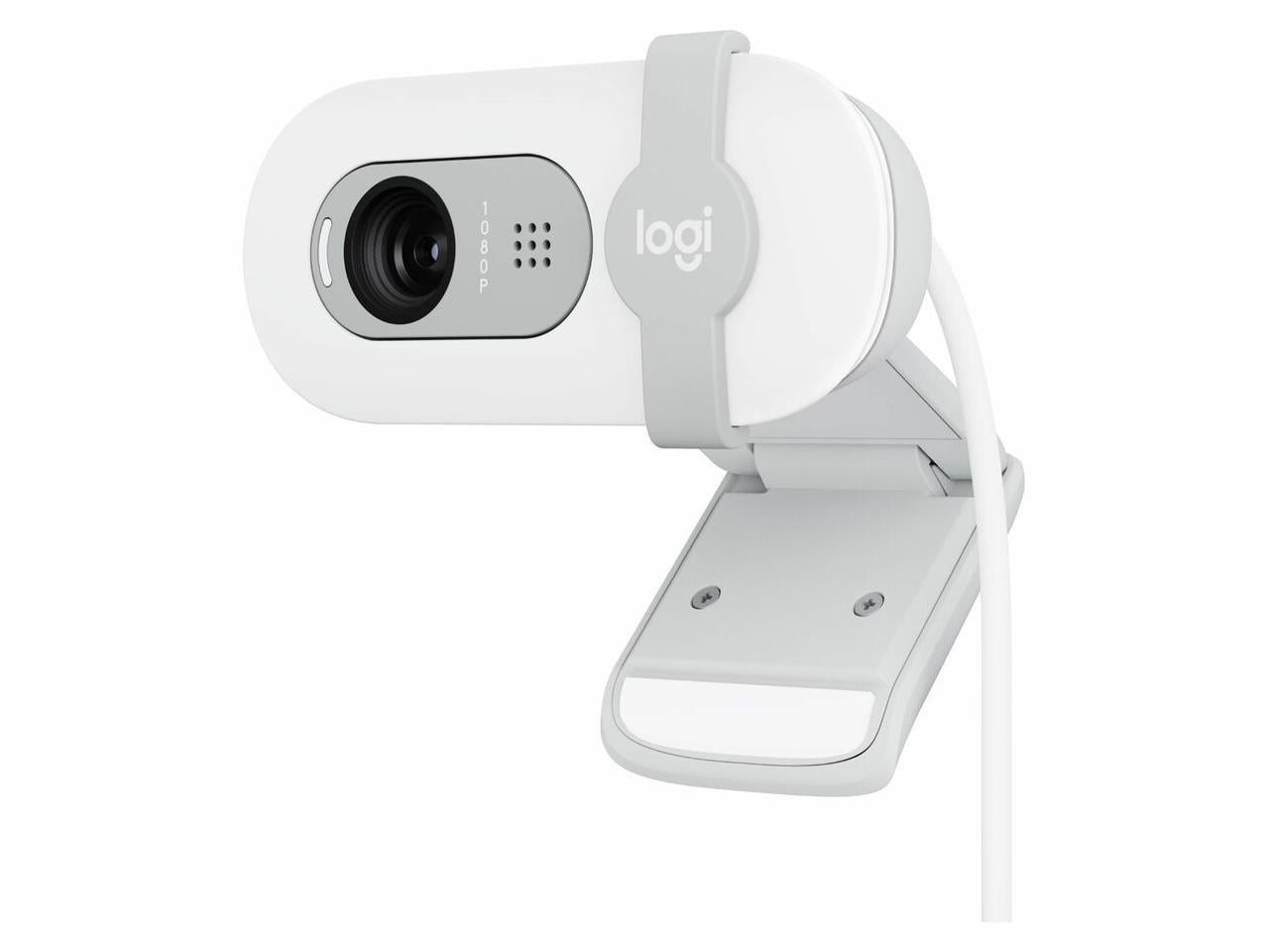 Logitech BRIO 100 Webcam - 2 Megapixel - Off White - USB Type A - Fixed ...