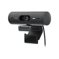 Logitech BRIO 500 Wired HD Webcam, 60 fps/1080p, Live Streaming, Auto ...