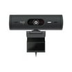 Logitech 4K Pro Webcam with HDR and Noise-Canceling Mics, Black ...
