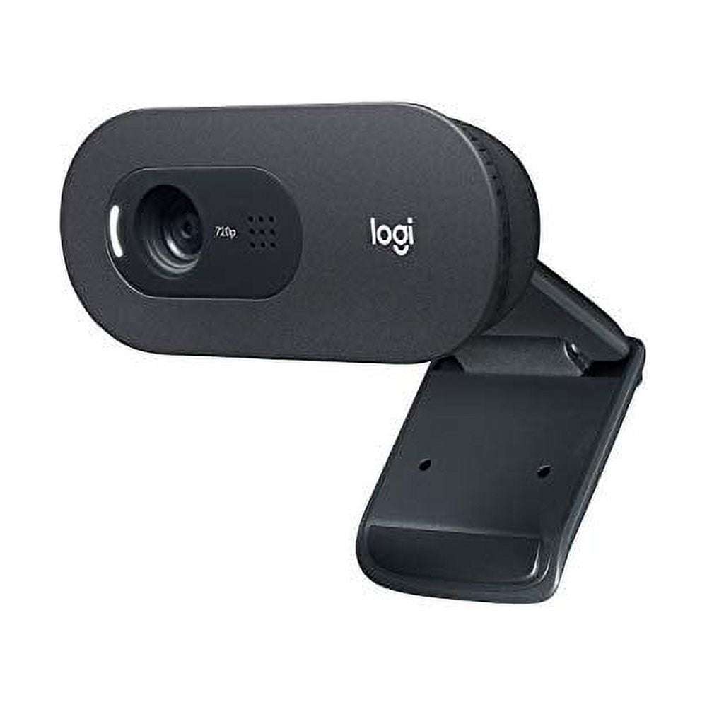 Logitech - C505 720 Webcam with Long-Range Mic - Black - Walmart.com