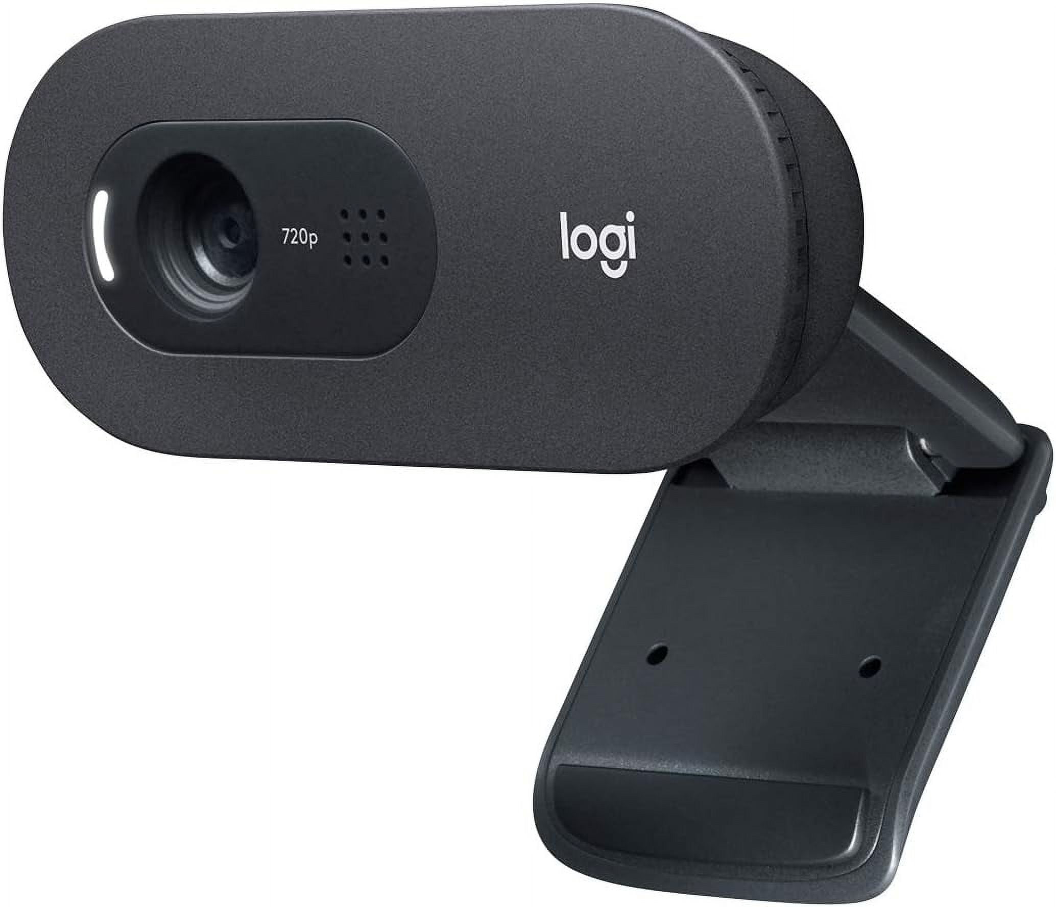 Logitech C505 Webcam 720p HD External USB Camera for Desktop or Laptop ...