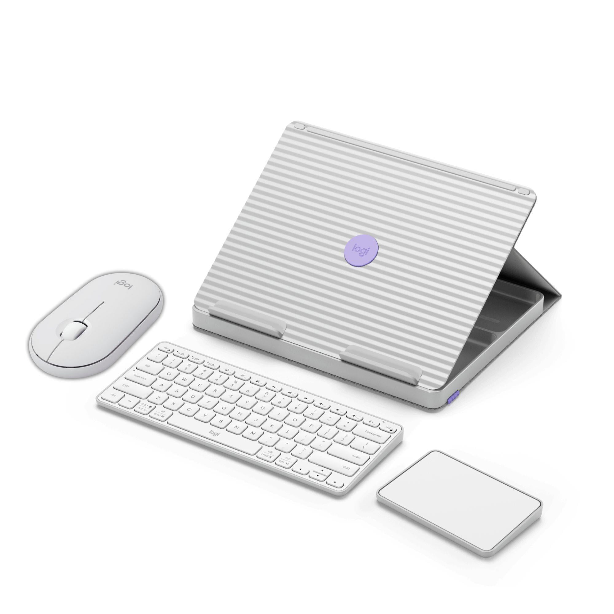 Logitech Casa Pop-Up Desk (Nordic Calm) - Portable Laptop Stand with ...