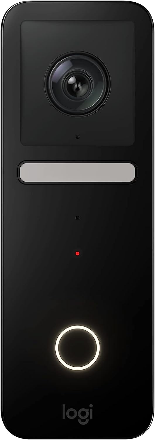 Logitech Circle View Apple HomeKit Video Doorbell, TrueView, Face ...