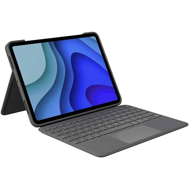 "Logitech Folio Touch Keyboard Case for Apple iPad Pro 11"" with Smart ...