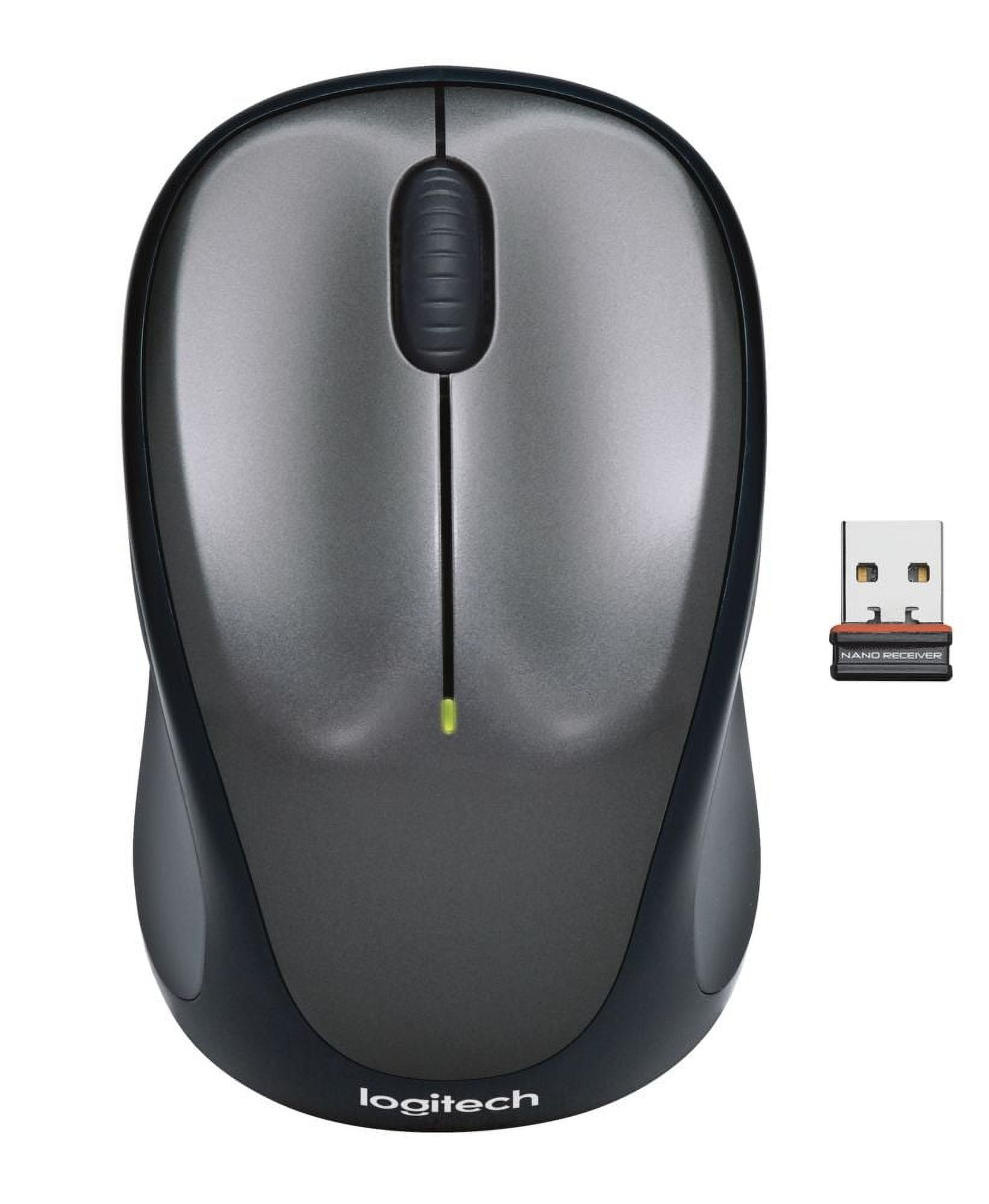 Logitech Compact Wireless Mouse, Silver, Walmart Exclusive - Walmart.com
