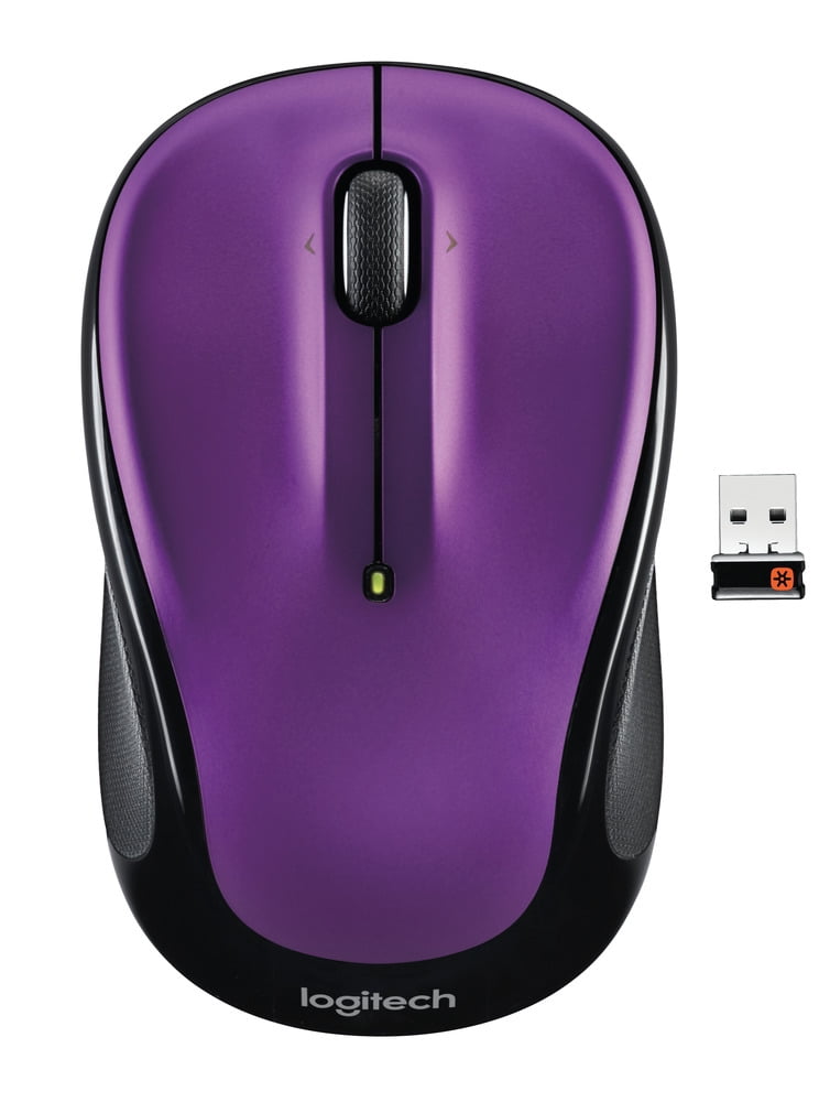 Logitech Compact Wireless Mouse, Violet - Walmart.com