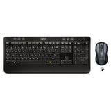 Logitech Quiet, Full-Sized USB Wireless Keyboard and Mouse Set ...