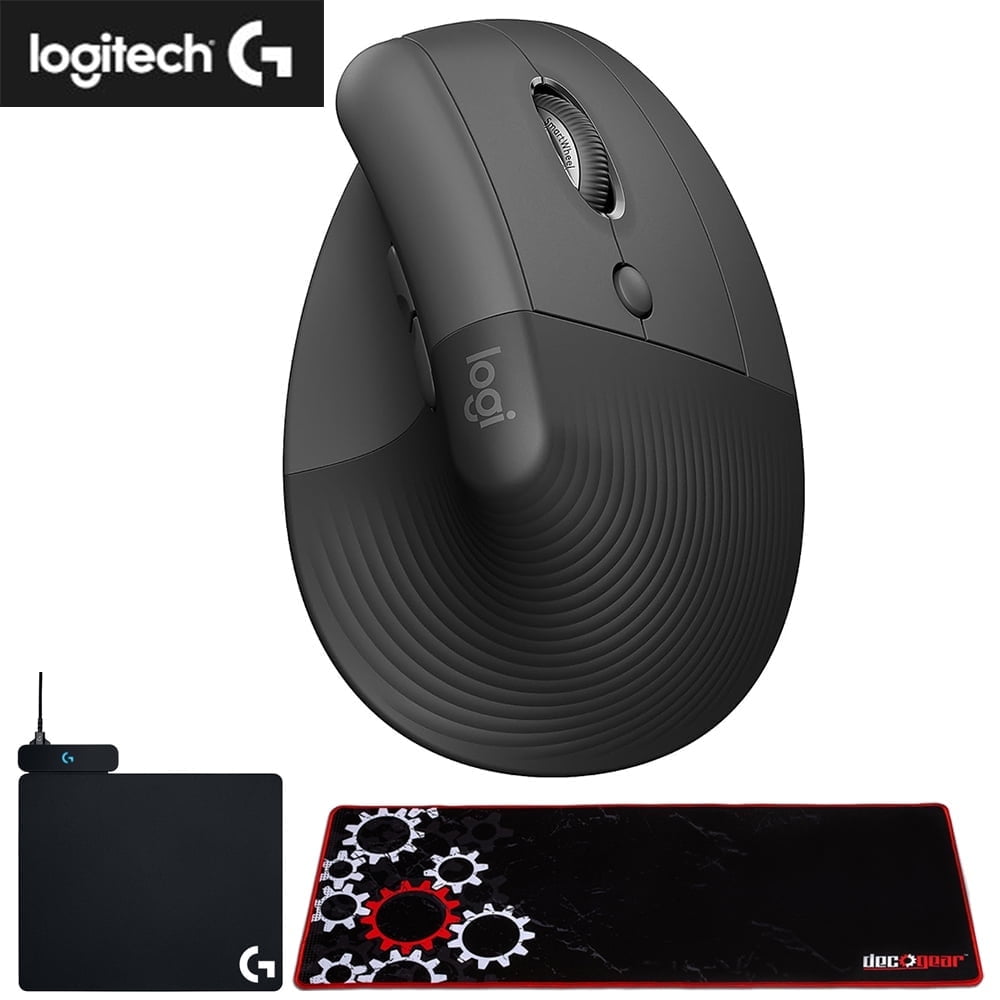 Logitech Core 910-006466 Ergo Series LIFT Vertical Ergonomic Wireless ...