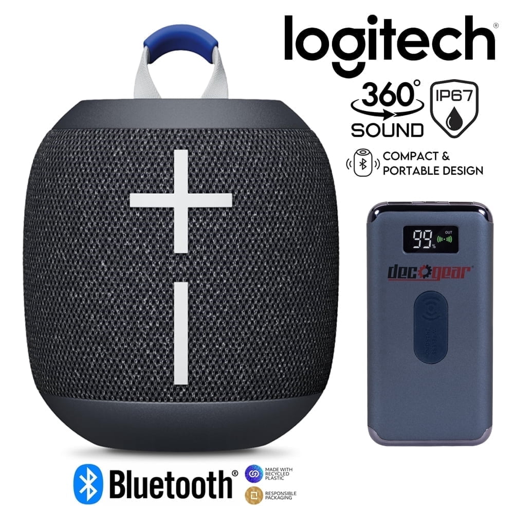 Logitech Core 984-001876 WONDERBOOM 4 Portable Waterproof Bluetooth ...