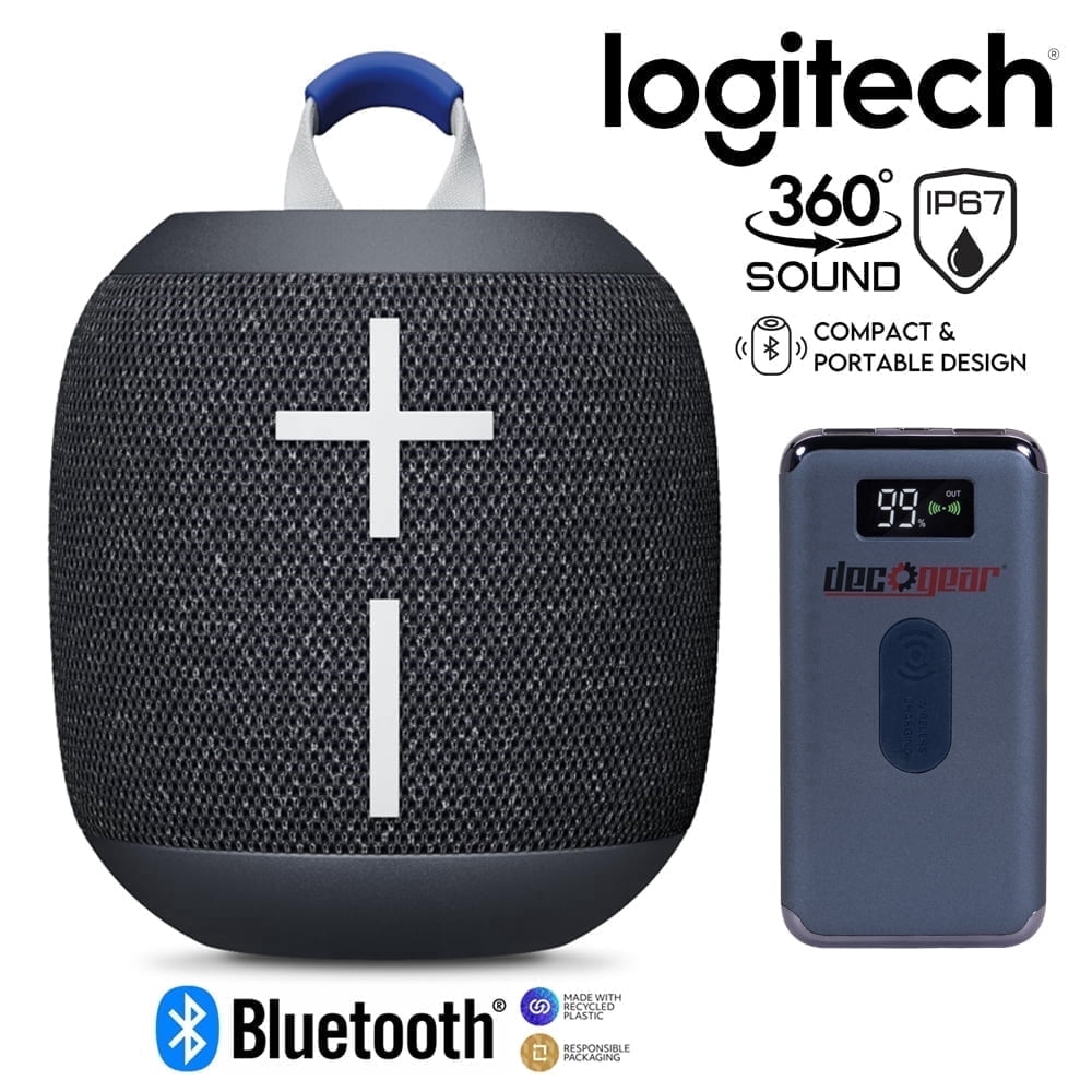 Logitech Core 984-001876 WONDERBOOM 4 Portable Waterproof Bluetooth ...