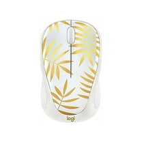 Logitech Compact Wireless Mouse, Golden Garden Design Collection ...
