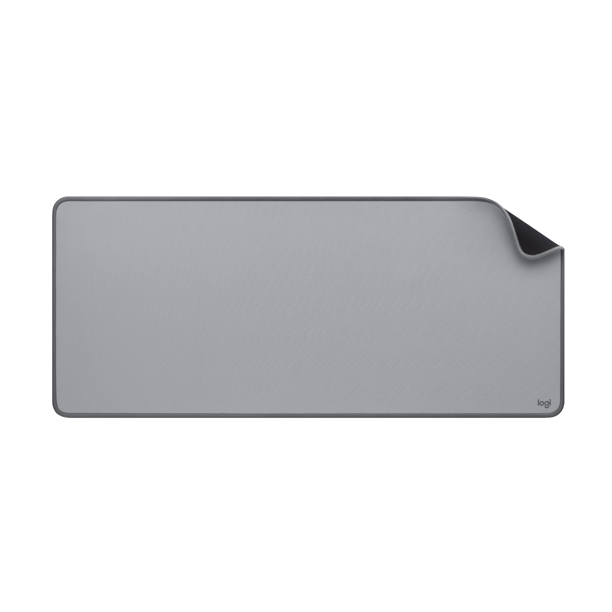 Logitech Large Size Office Mouse Desk Mat - Desktop Computer - Mid Gray ...