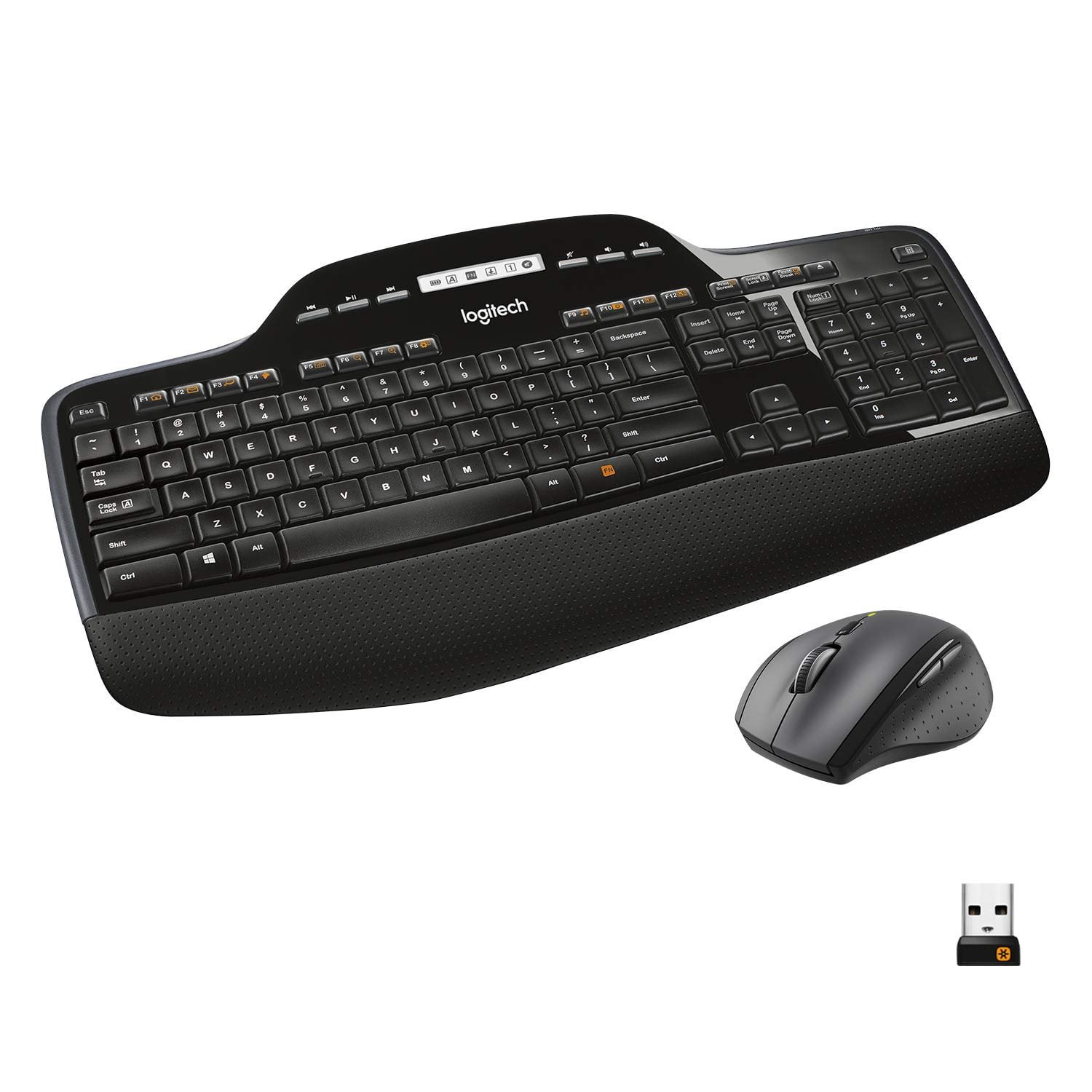 Logitech Desktop MK710 Wireless Keaboard - Black: Electronics - Walmart.com