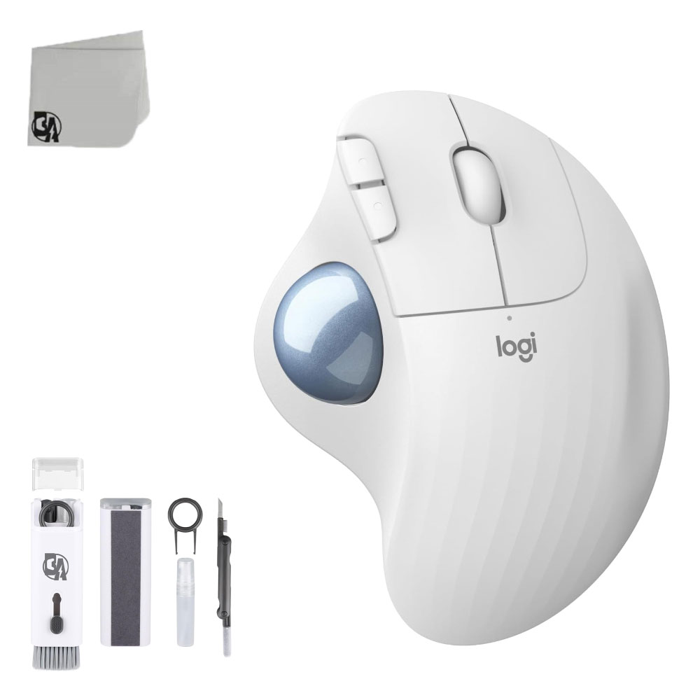 Logitech ERGO M575 Wireless Trackball Mouse - Ergonomic, Precision ...