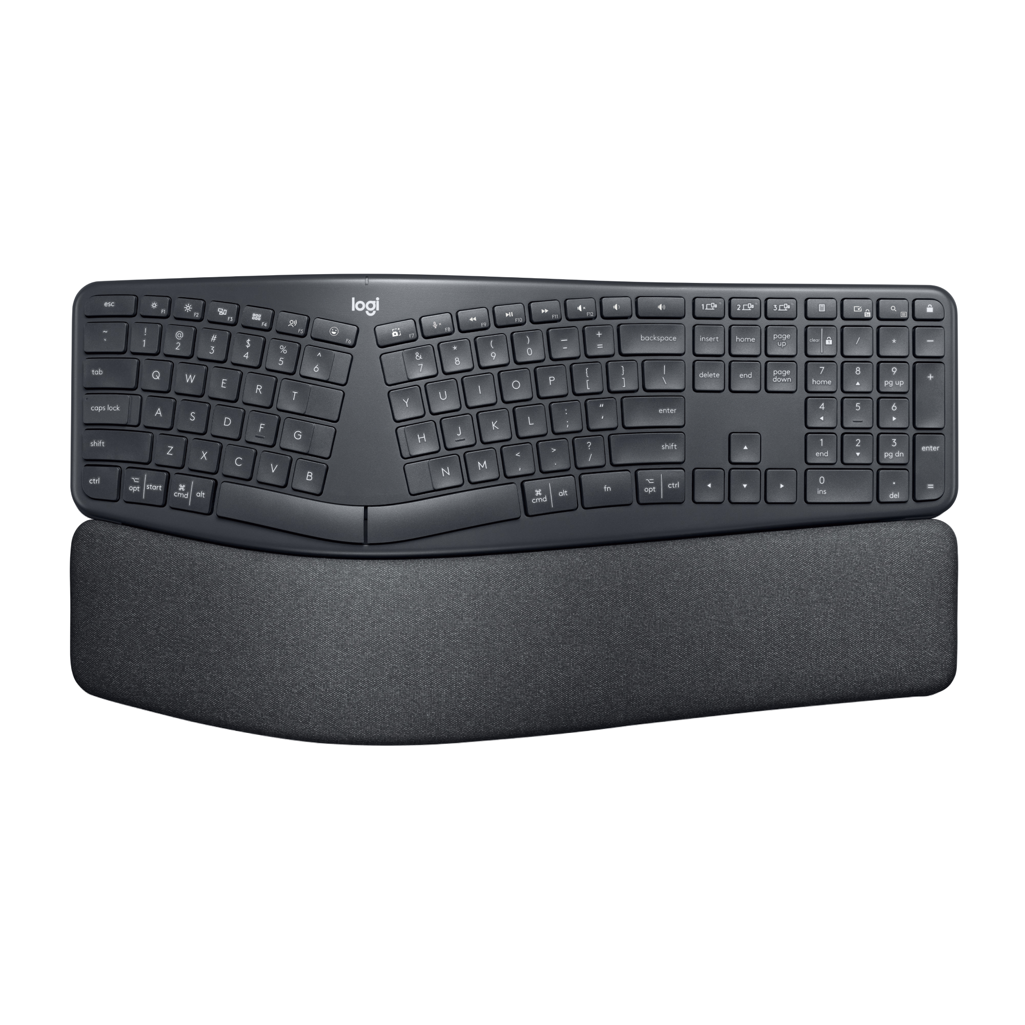 Logitech K350 Wireless Keyboard, Black - Walmart.com