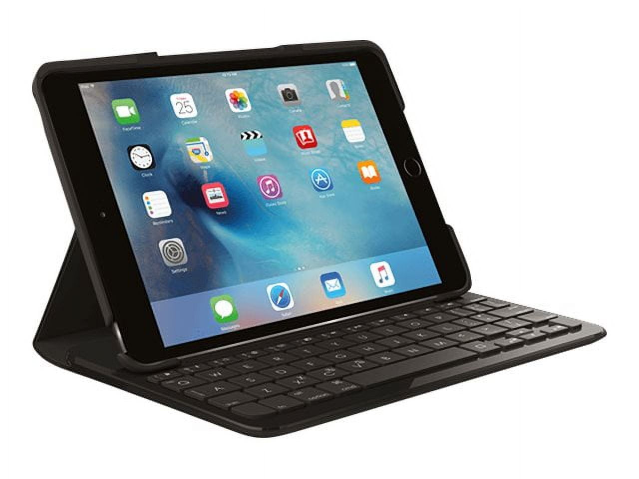 Logitech FOCUS - Keyboard and folio case - Bluetooth - black keyboard ...