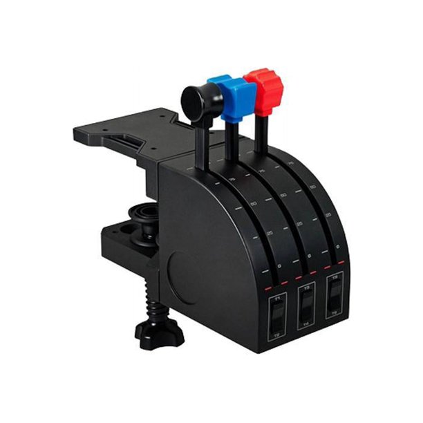 Logitech G Saitek PRO Flight Throttle Quadrant for PC - Black - Walmart ...