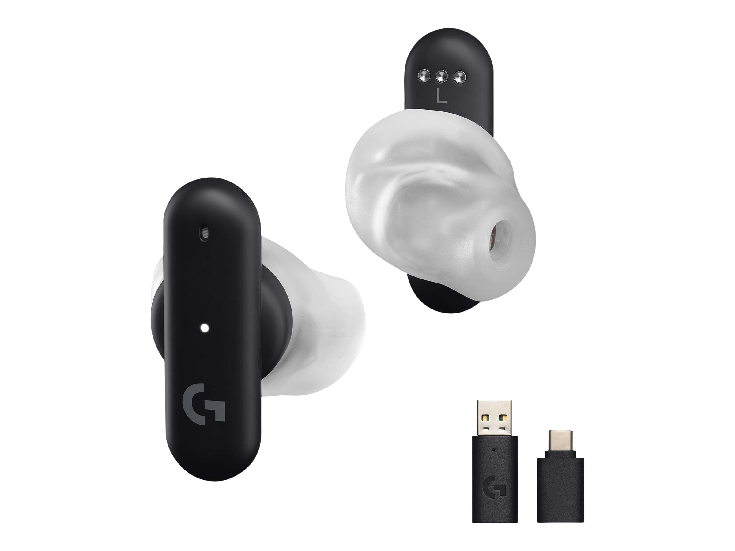 Logitech G FITS True Wireless Gaming Earbuds, Custom Molded Fit, LIGHTSPEED + Bluetooth, Four ...