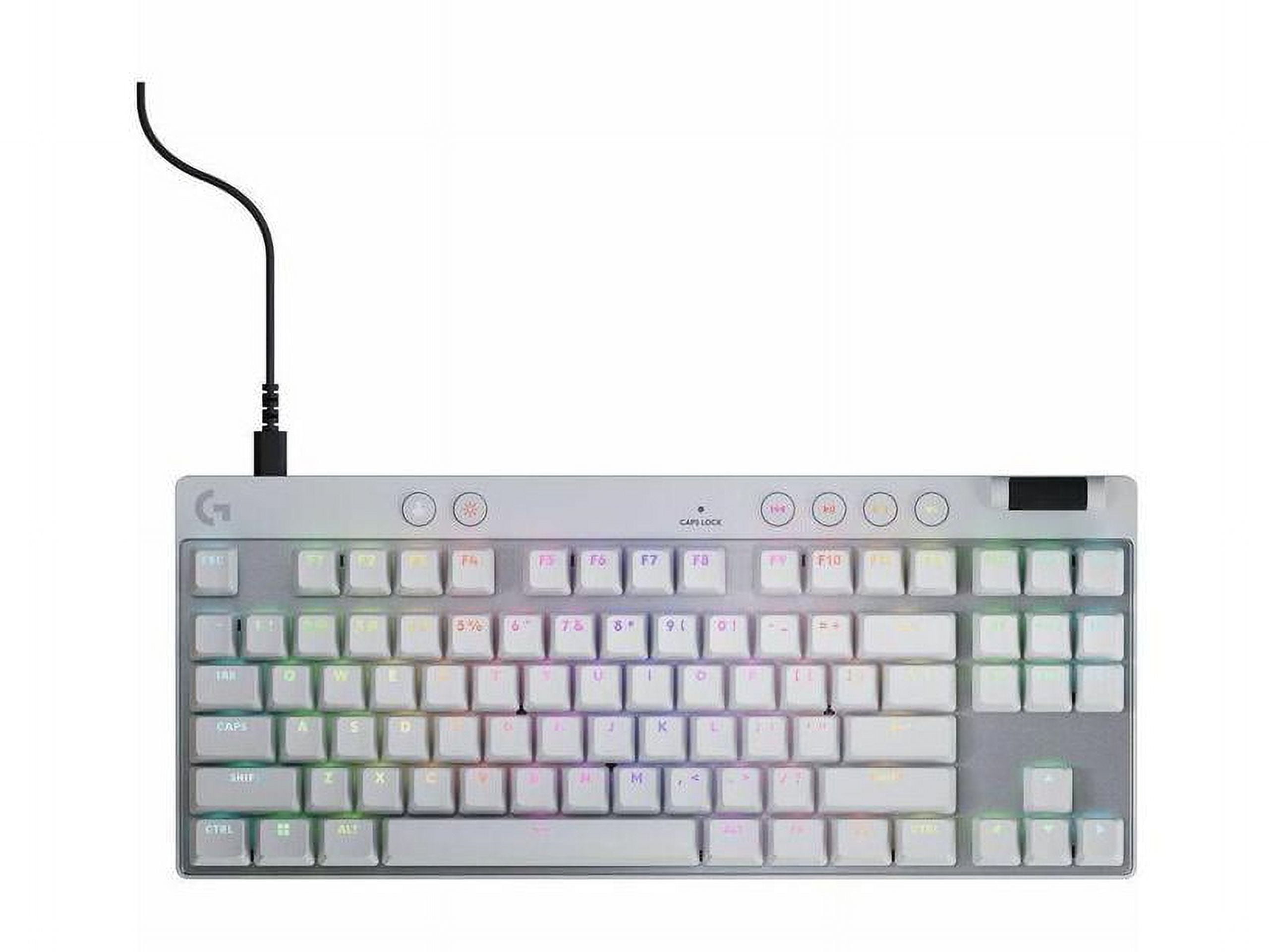 Logitech G PRO X TKL RAPID Tenkeyless Wired Gaming Keyboard With ...