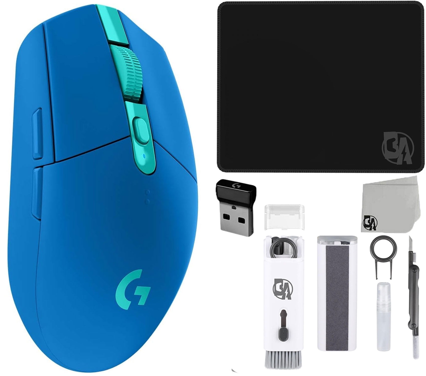 Pre-Owned Logitech G305 Lightspeed Wireless Gaming Mouse + Hard Gaming ...