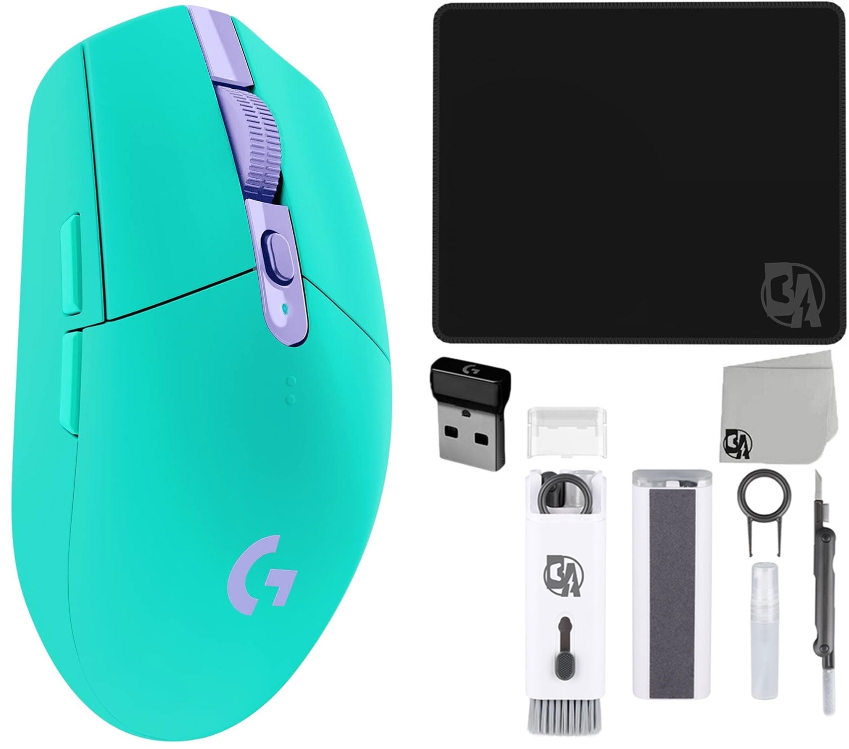 Pre-Owned Logitech G305 Lightspeed Wireless Gaming Mouse + Hard Gaming ...