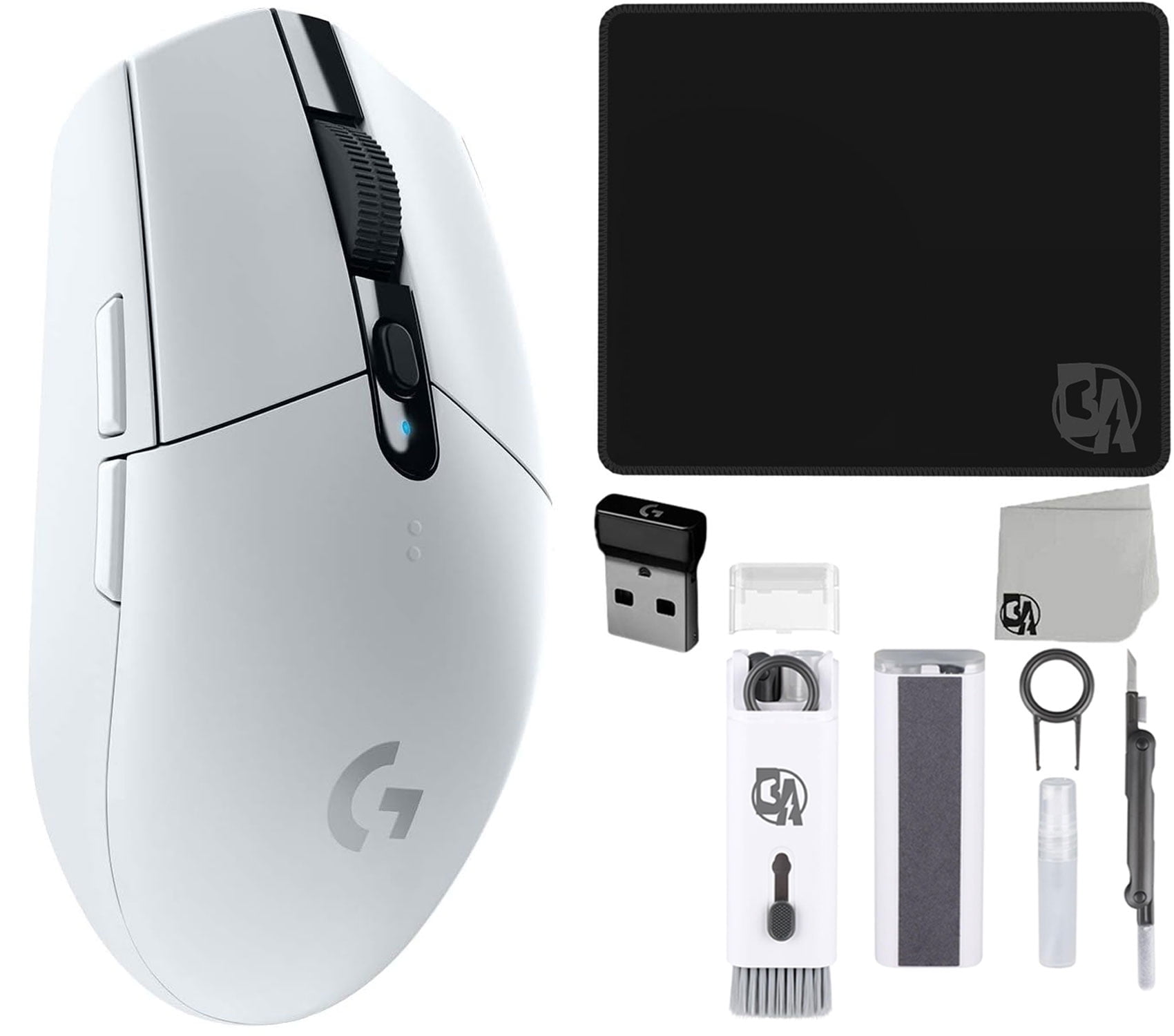 Pre-Owned Logitech G305 Lightspeed Wireless Gaming Mouse + Hard Gaming ...