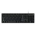 Logitech G413 SE Compact Full-Size LED Gaming Keyboard, Tactile ...