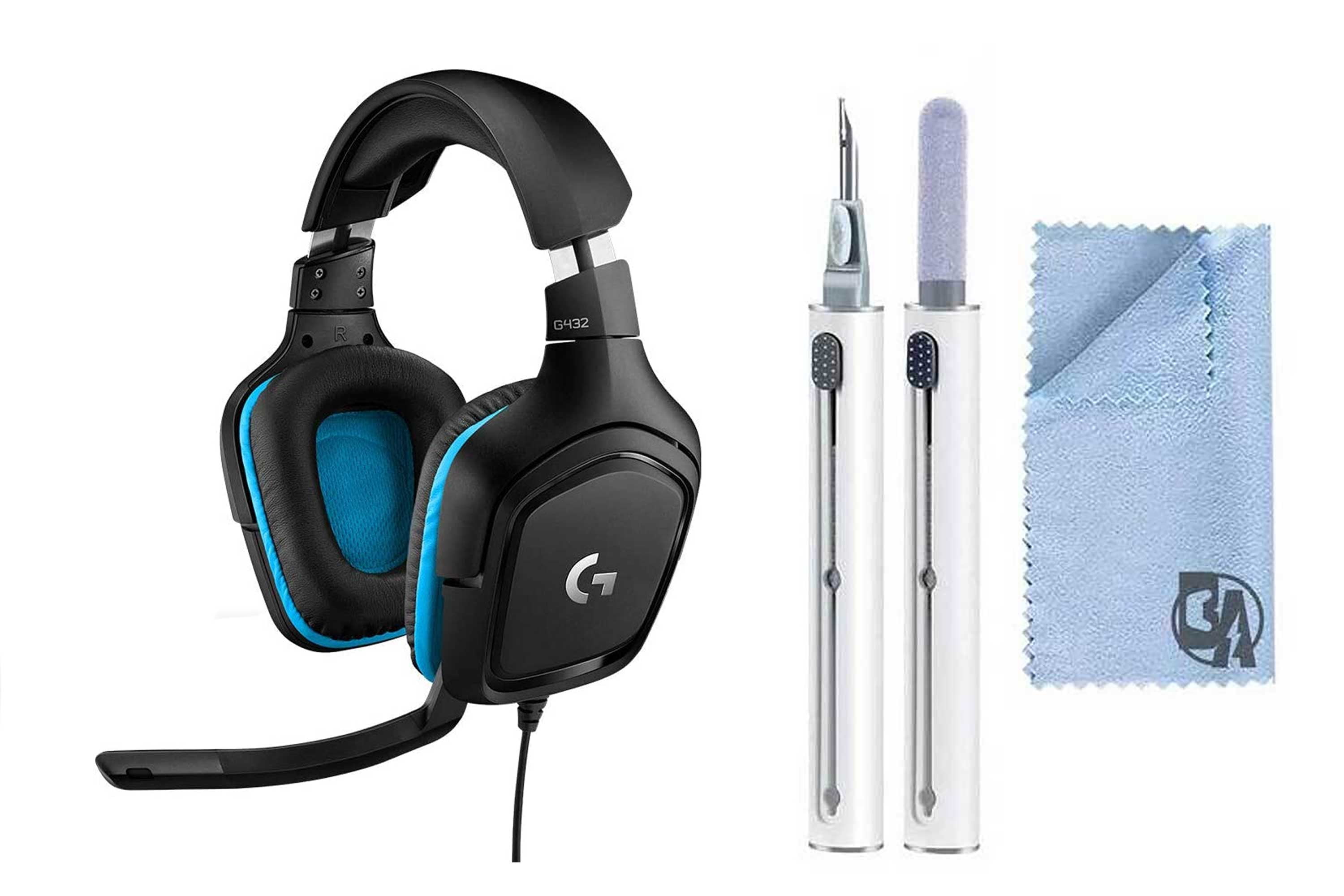 Pre-Owned Logitech G432 Wired Gaming Headset, 7.1 Surround Sound, DTS ...