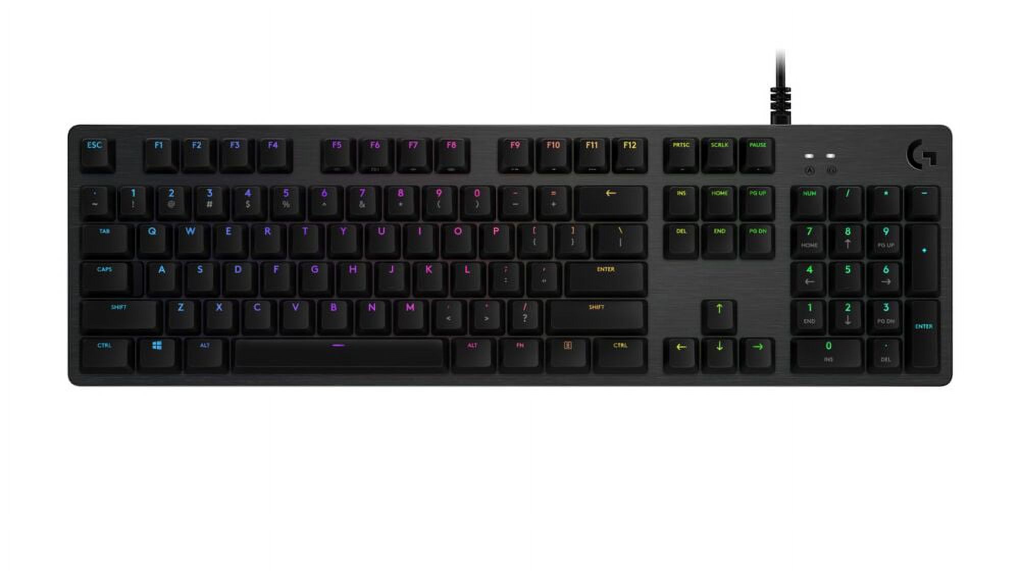 MSI Vigor GK20 US Gaming Backlit RGB Dedicated Hotkeys Anti-Ghosting ...