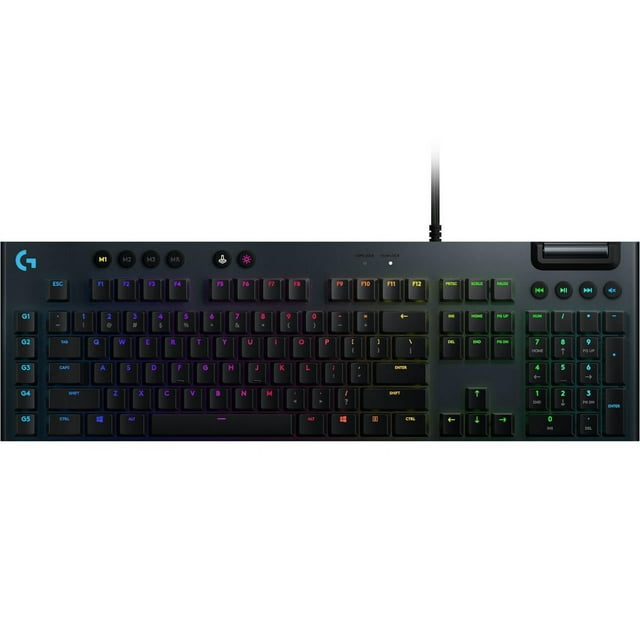 Logitech G815 Lightsync RGB Mechanical Gaming Keyboard - Walmart ...