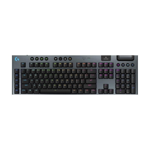 Logitech G915 X LIGHTSPEED Tactile Wireless Full-Size Gaming Keyboard ...