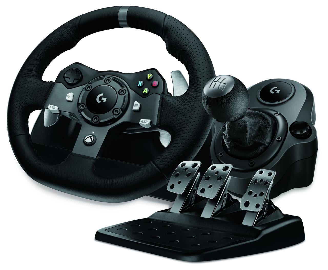Open Box Logitech G920 Wheel and Shifter Bundle for XBOX, Real Force ...