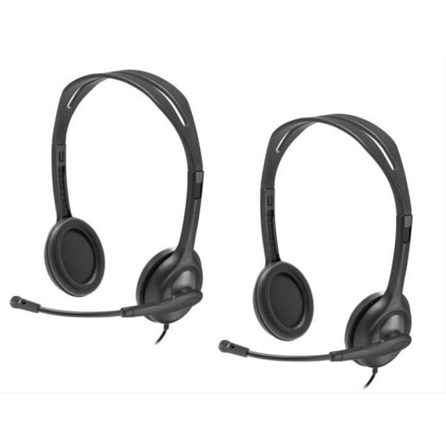 Logitech H111 Stero Headset - Stereo - Mini-Phone (3.5mm) - Wired - 20 ...