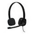 Logitech H151 Binaural Over-the-Head Stereo Headset, Black - Walmart.com