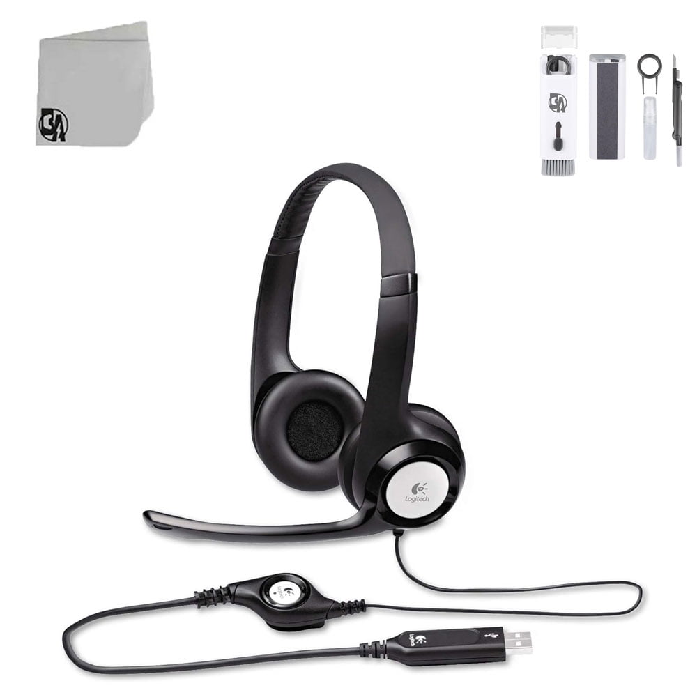 Logitech H390 USB Computer Headset with Enhaced Digital Audio, in-Line ...