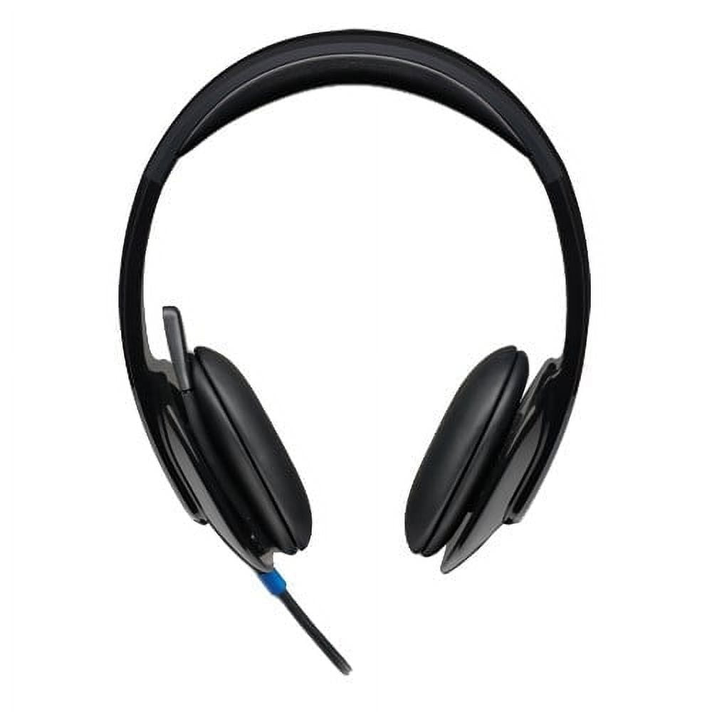 Logitech USB Headset H540 - Wired Microphone On-Ear for Computer ...