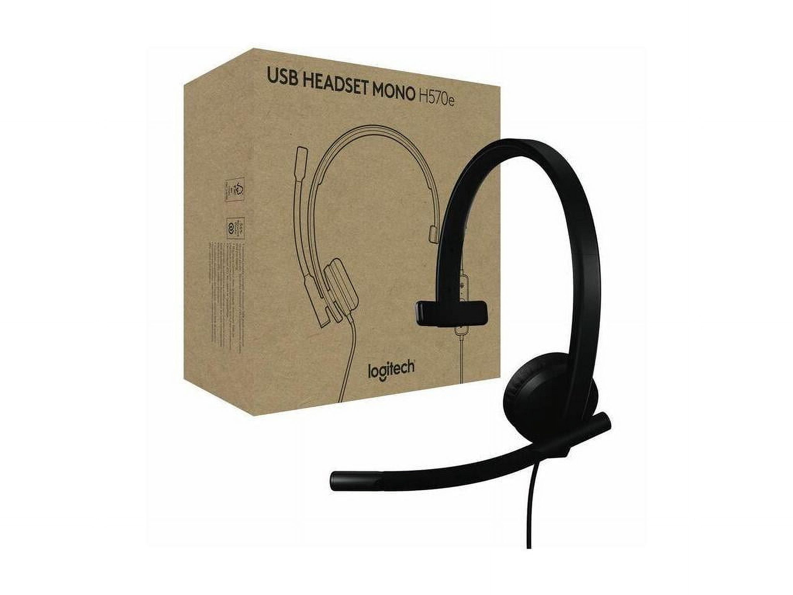 Logitech H570e USB Headset with Microphone for PC and Mac - Walmart.com