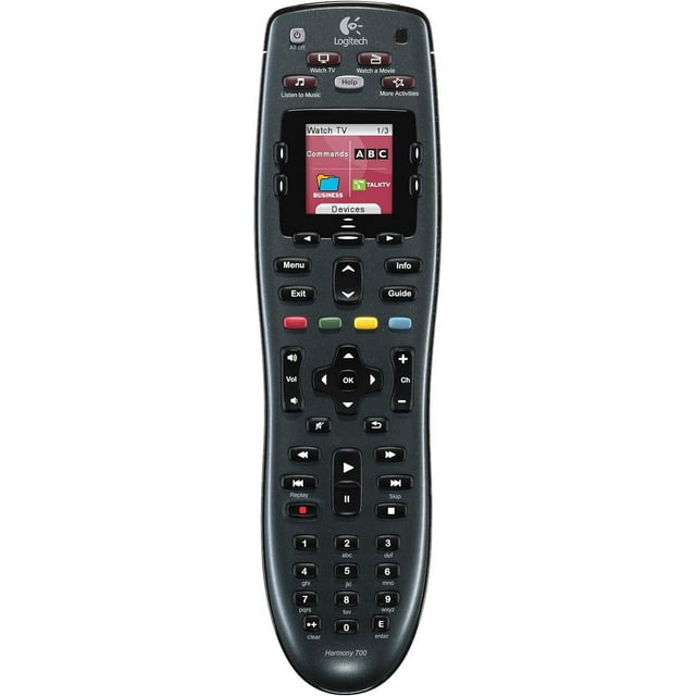 Logitech Harmony 700 Infrared All in One Remote Control, Universal ...
